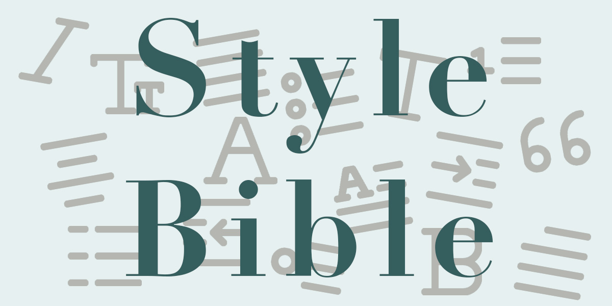 Style Bible | Kingdom Covers